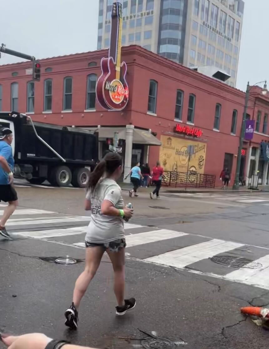 Congratulations, Gretchen Running St. Jude Marathon